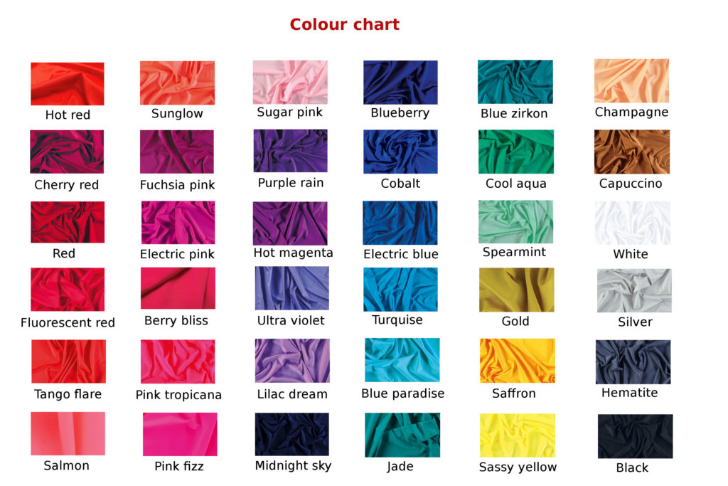 Tabel culori - Andera